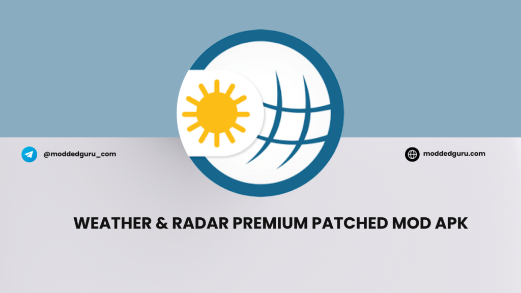 Weather & Radar Pro v2025.23.1 APK + MOD (Optimized) – Modded Guru